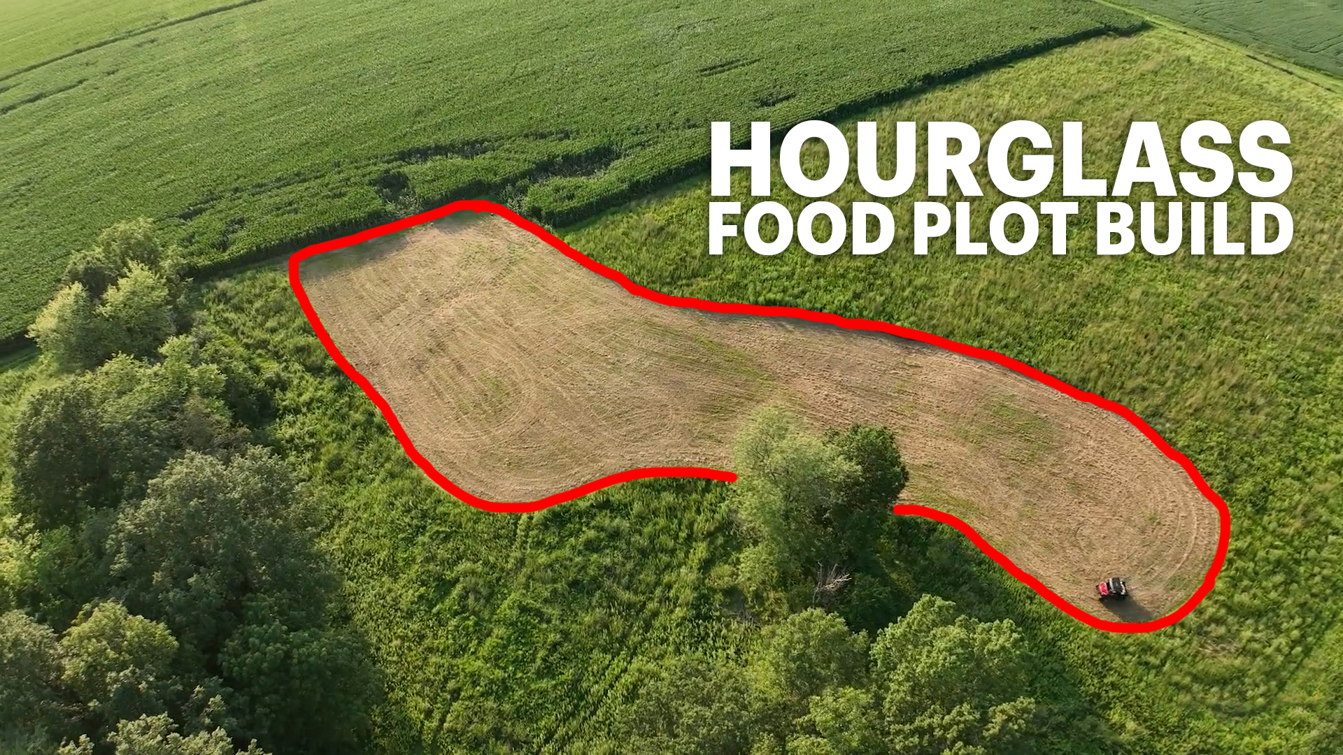 Hourglass Food Plot Build - The Management Advantage